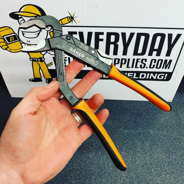 Bahco 9031-8224 Adjustable Wrench & Slip Joint Plier Twin Pack