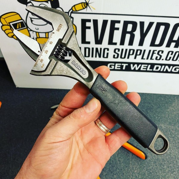 Bahco 9031-8224 Adjustable Wrench & Slip Joint Plier Twin Pack