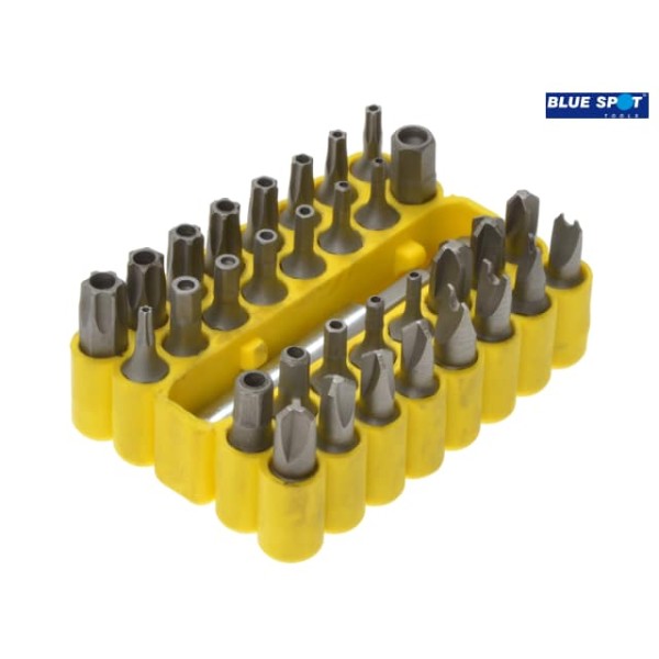 BlueSpot Tools Security Bit Set 33 Piece
