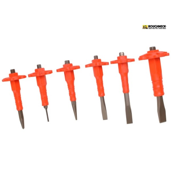 Roughneck Punch & Chisel Set 6 Piece ROU31106