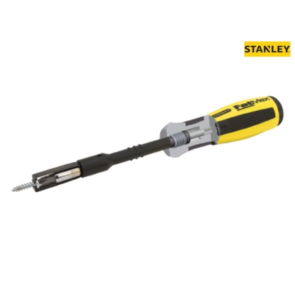 Stanley FatMax Clip-N-Grip Multibit Screwdriver STA969188