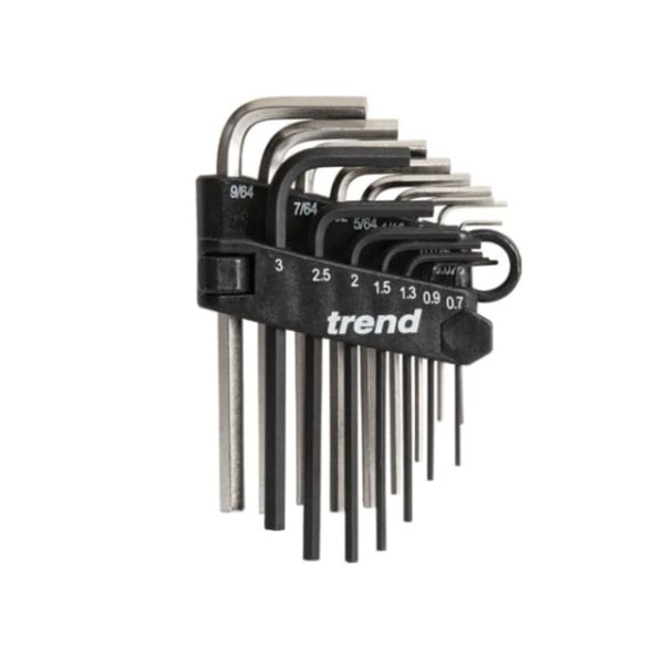 Trend HK/SET/A Mini Hex Key Set TREHKSETA