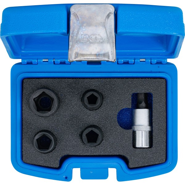 Bgs Technic Brake Calliper Special Socket Set 5 Point Pentagon 5 Pcs