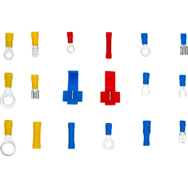 BGS Technic Cable Lug Set | 160 pcs.