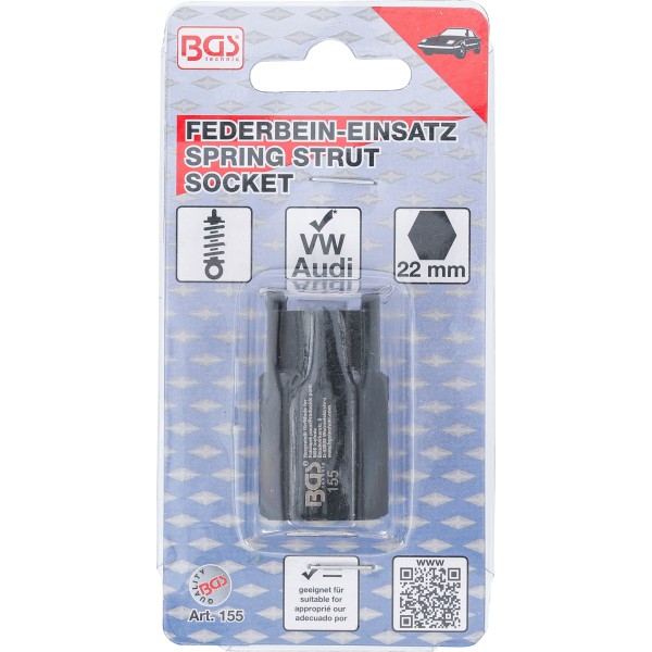 BGS Technic Spring Strut | for VW, Audi | 22 mm Drive