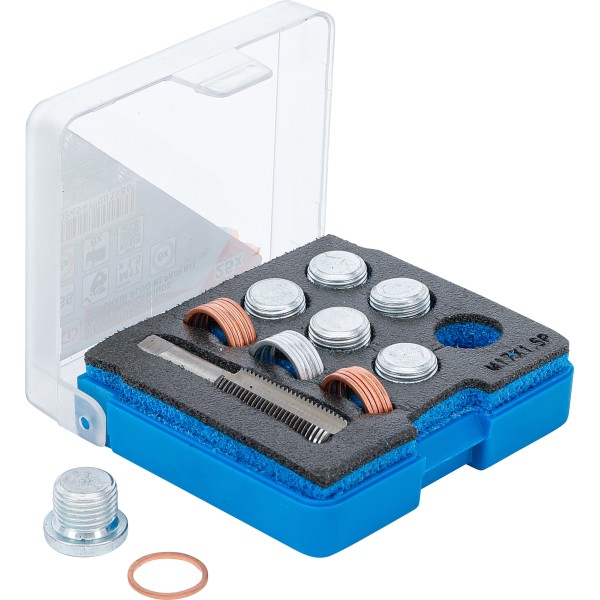 BGS Technic Repair Kit for Oil Drain Thread | M17 x 1.5 mm