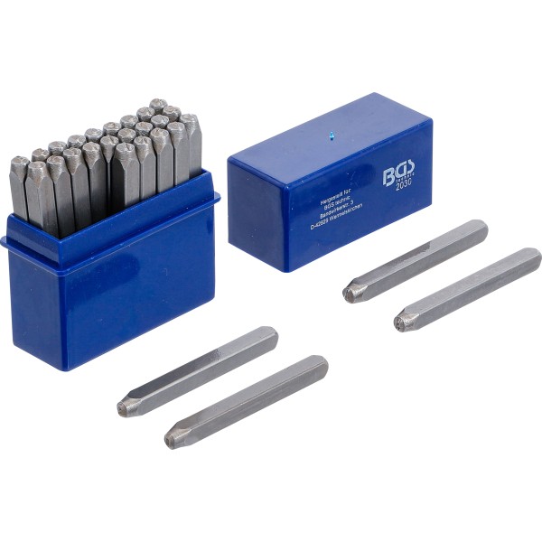 BGS Technic Letter Punch Set | 3 mm