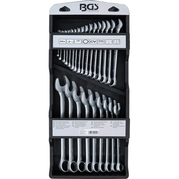 BGS Technic Combination Spanner Set | 6 - 32 mm | 25 pcs.