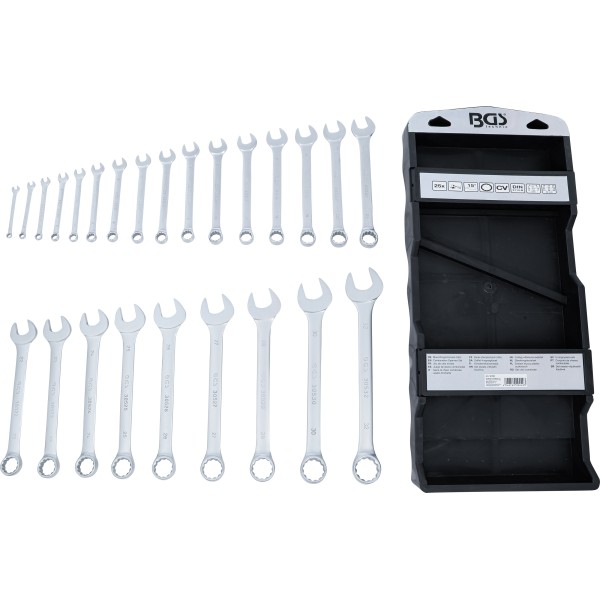 BGS Technic Combination Spanner Set | 6 - 32 mm | 25 pcs.