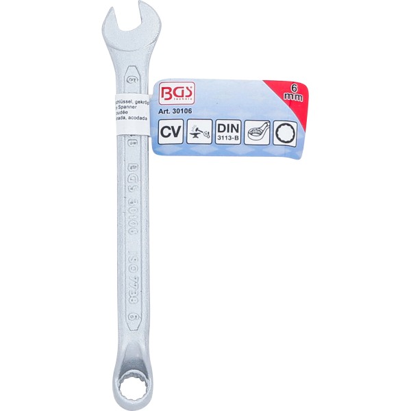 BGS Technic Combination Spanner | offset | 6 mm
