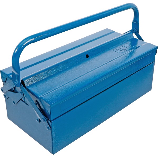BGS Technic Metal Tool Box | empty | 420 x 200 x 150 mm | 3 Compartments