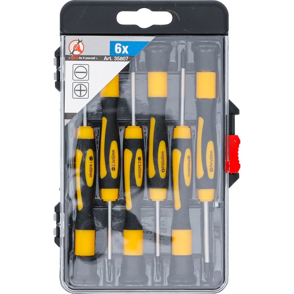 BGS Technic Precision Screwdriver Set | 6 pcs.