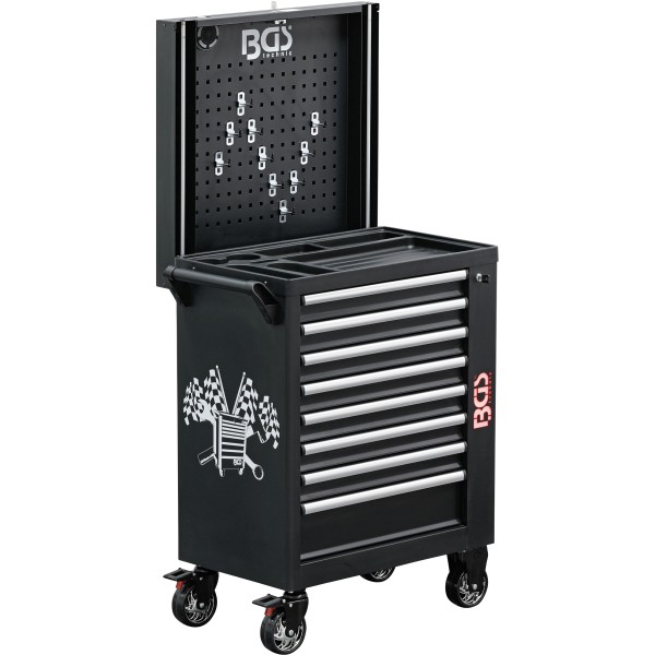 BGS Technic Workshop Trolley | 8 Drawers | empty