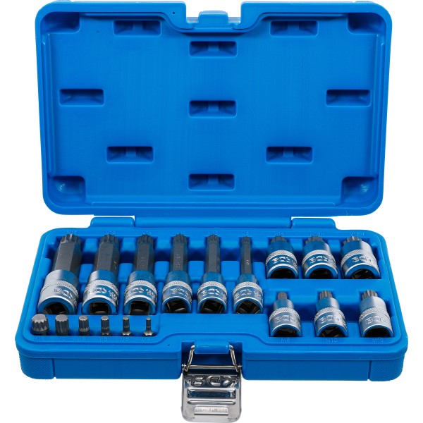BGS Technic Bit Socket Set | 6.3 mm (1/4") / 12.5 mm (1/2") Drive ...