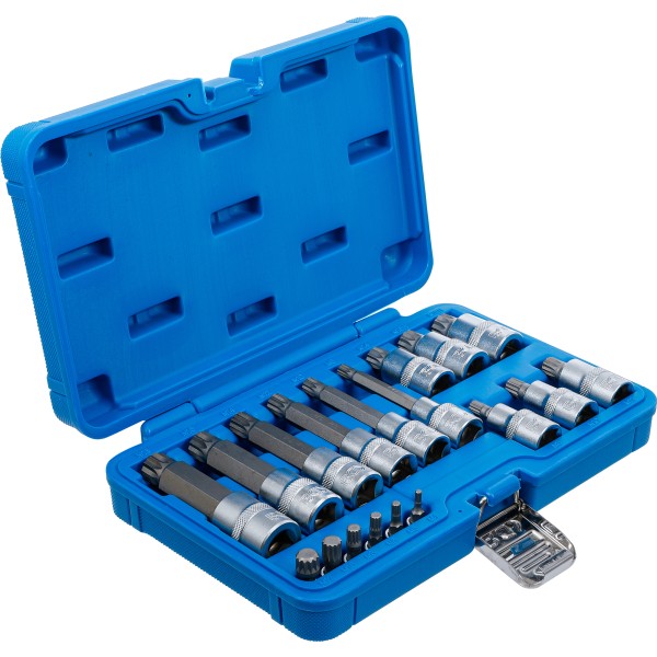 BGS Technic Bit Socket Set | 6.3 mm (1/4") / 12.5 mm (1/2") Drive ...