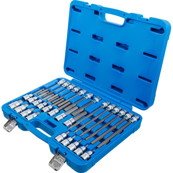 BGS Technic Bit Socket Set | 12.5 mm (1/2") Drive | internal Hexagon ...