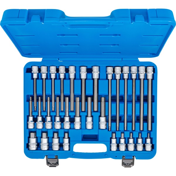 BGS Technic Bit Socket Set | 12.5 mm (1/2") Drive | internal Hexagon ...
