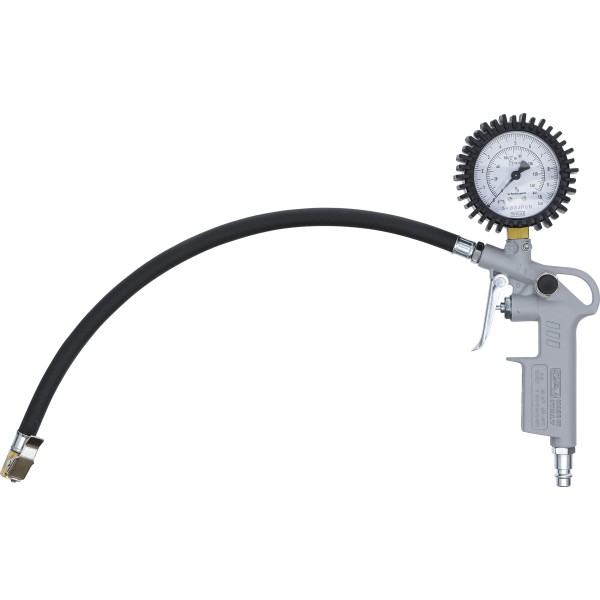 BGS Technic Pistol-Grip Air Inflator | calibrated | 0 - 10 bar