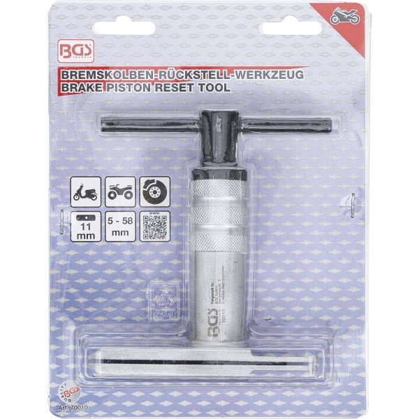 BGS Technic Brake Piston Reset Tool | for Motor Cycles