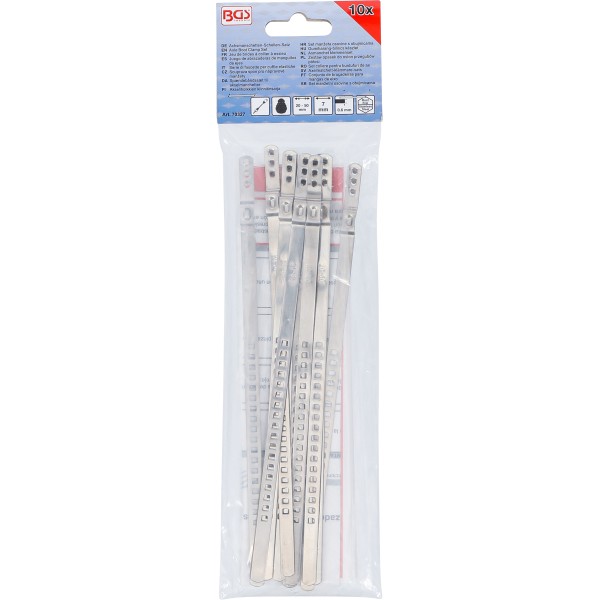 BGS Technic Axle Boot Clamp Set | Stainless Steel | 7 mm | 20 - 50 mm ...