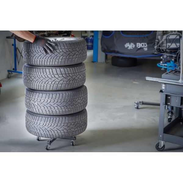 BGS Technic Tire and Wheel Rim Cart | mobile