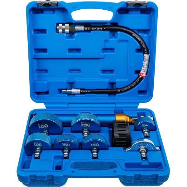 BGS Technic Cooling System Diagnostics Tool Set | 9 pcs.