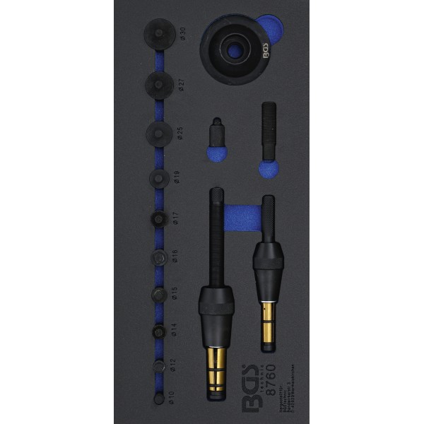 BGS Technic Tool Tray 1/3 | Clutch Aligning Tool Set | 17 pcs.