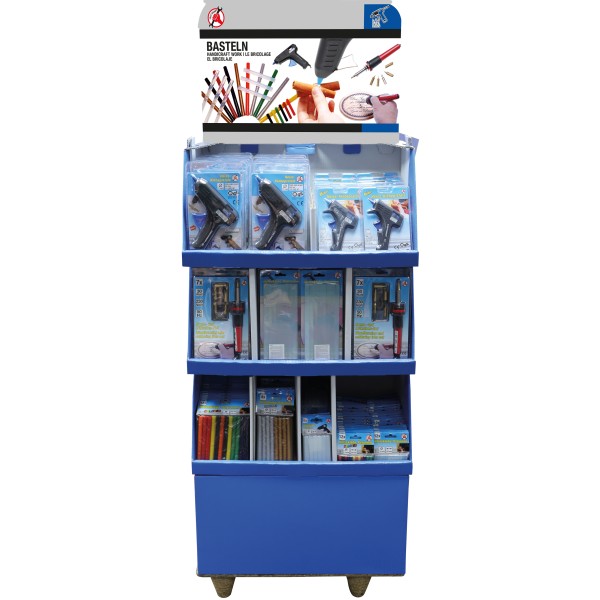 BGS Technic Sales Display | 1/4 Palett | Handicraft Work | 233 pcs.