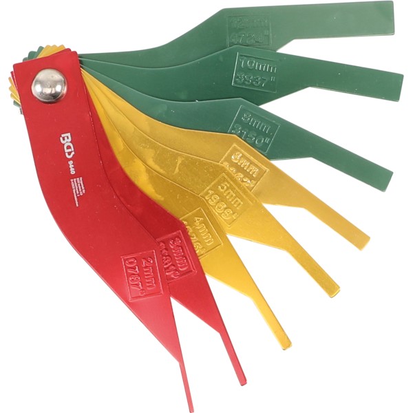 BGS Technic Brake Lining Wear Indicator Set | Aluminium | 8 pcs.
