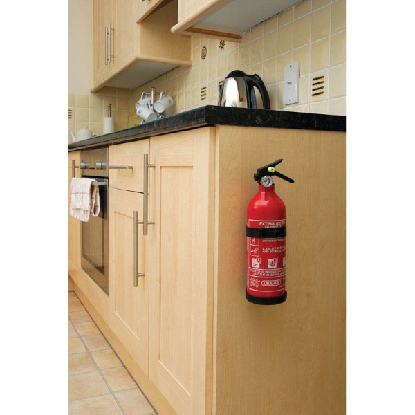 Draper 1kg Dry Powder Fire Extinguisher