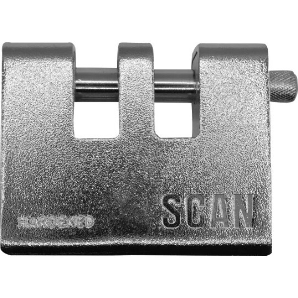 Scan Armoured Twin Slot Shutter Padlock 90mm