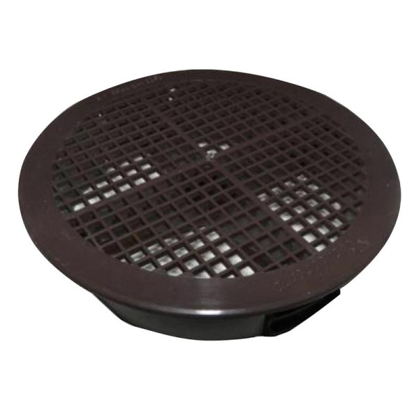 Stadium Round Soffit Vent, Brown