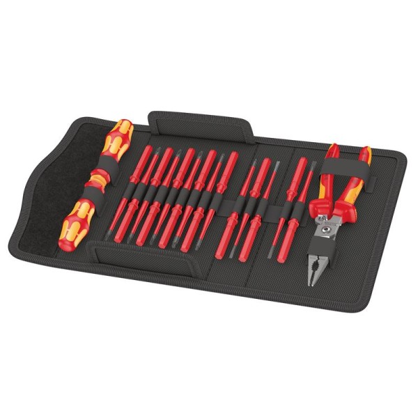 Wera Kraftform Kompakt VDE Extra Slim 1 Screwdriver Set, 17 Piece